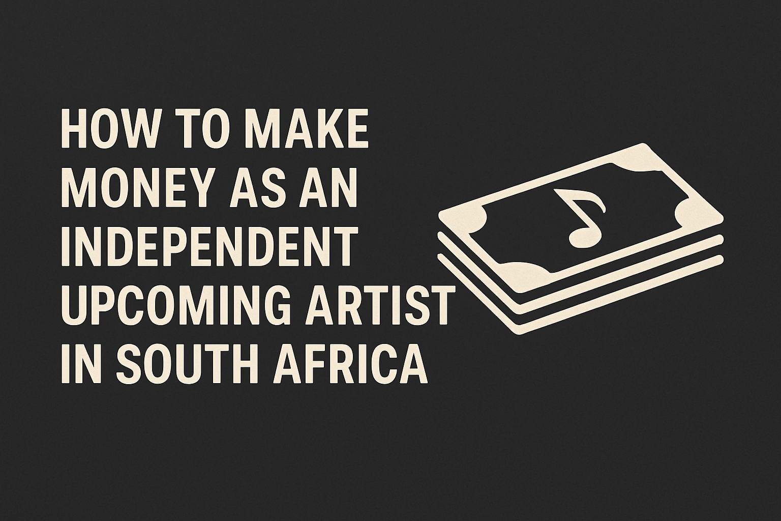 How to Make Money as an Independent Upcoming Artist in South Africa ...